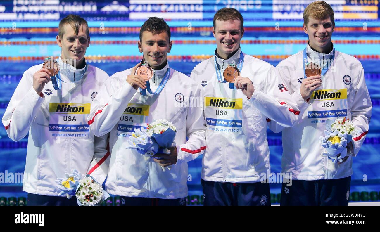 28.07.2017, Budapeszt, FINA World Swimming Championships, Zane Grothe ...