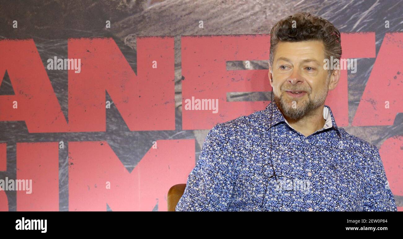 Actor Andy Serkis, Caesar in War for the Planet of the Apes attends a ...