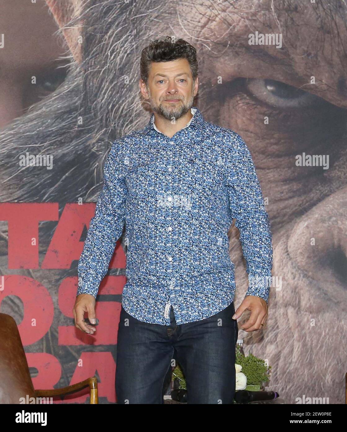 Actor Andy Serkis, Caesar in War for the Planet of the Apes attends a ...