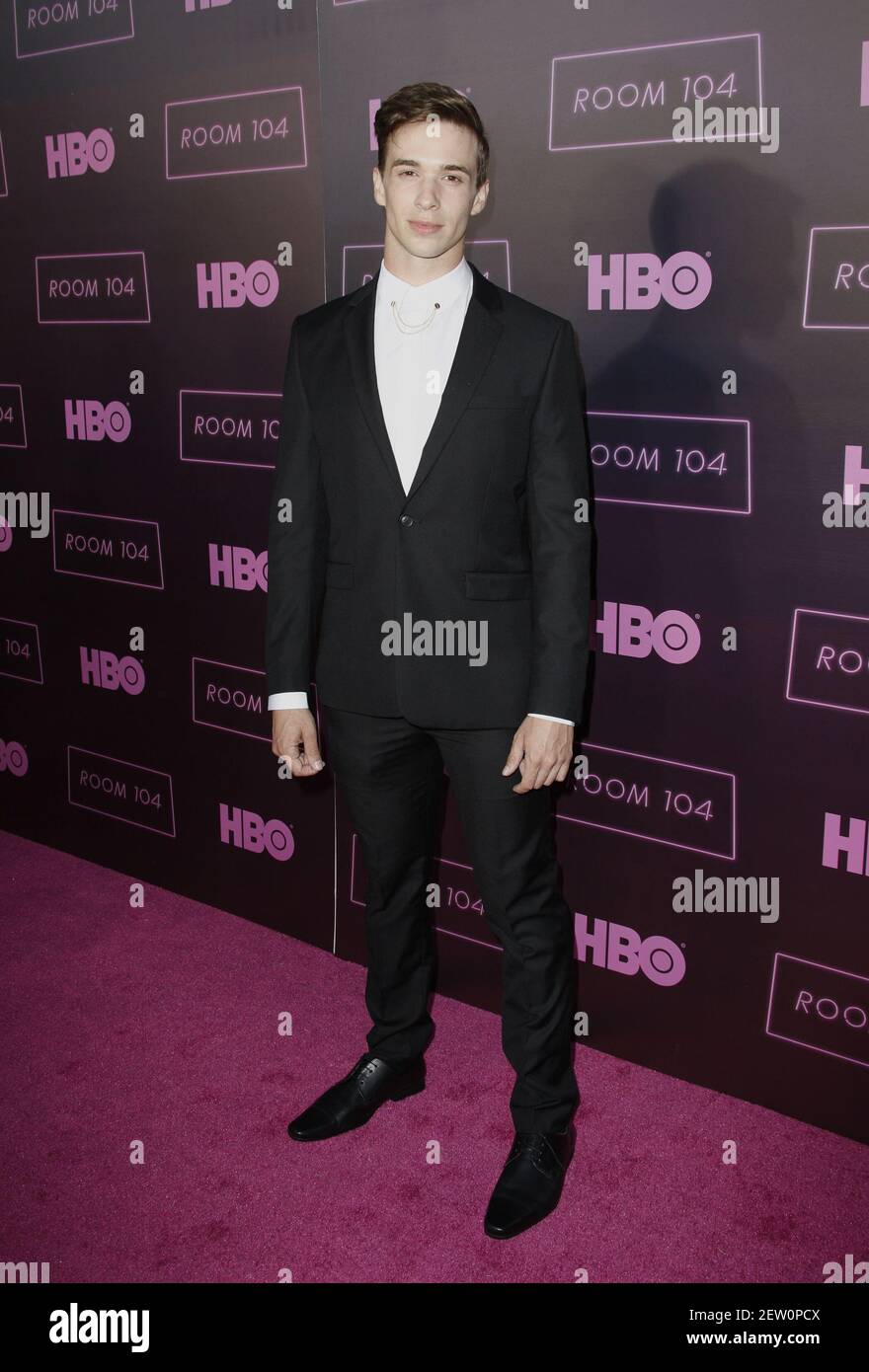 Actor Adam Foster attends the premiere of HBO's 'Room 104' at Cinespia ...