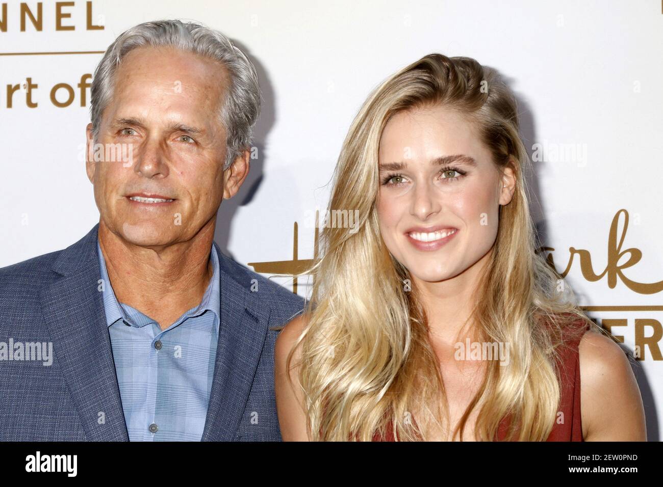 LOS ANGELES - JUL 27: Gregory Harrison, daughter at the Hallmark TCA ...