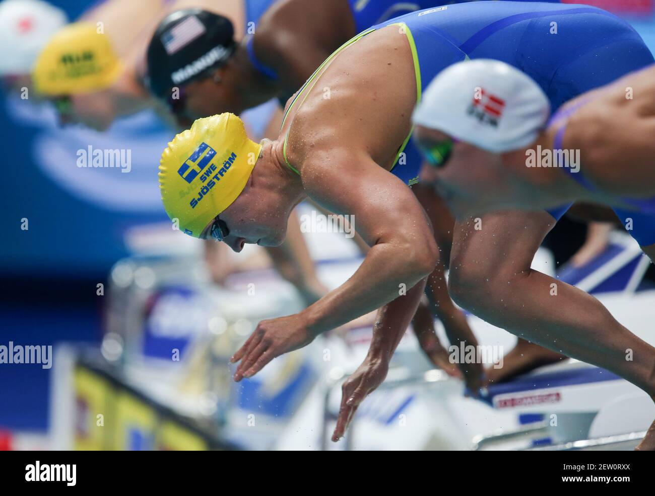 30.07.2017, Budapest, FINA World Swimming Championships, Sarah Sjostrom ...