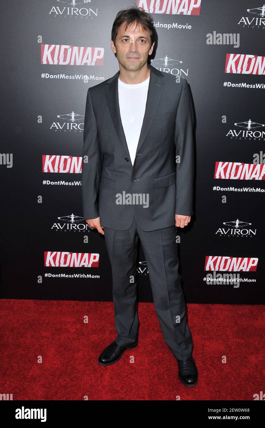 Luis Prieto arrives at the "Kidnap" Los Angeles Premiere held at the ...