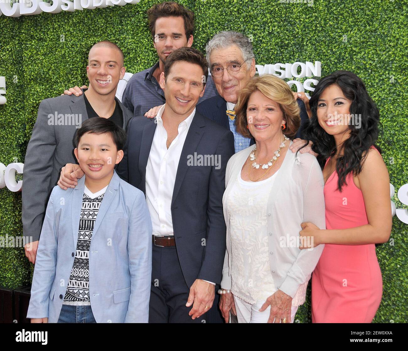 (L-R) "9JKL" Cast - Matt Murray, David Walton, Albert Tsai, Mark ...