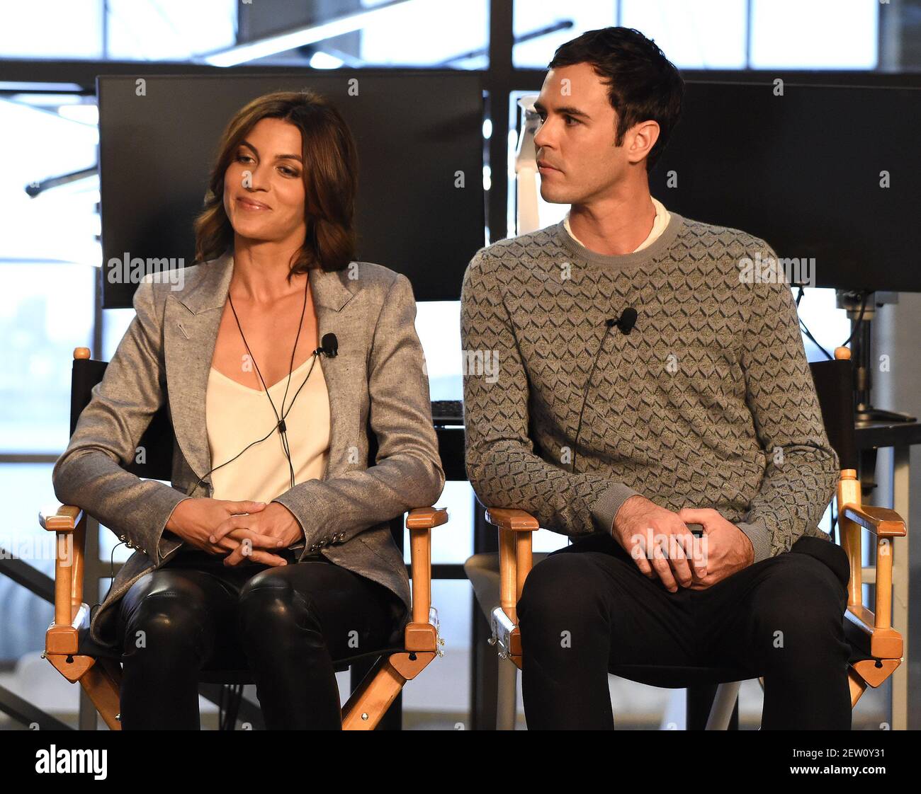 STUDIO CITY, CA - AUGUST 1: Natalia Tena and Blake Lee onstage during ...