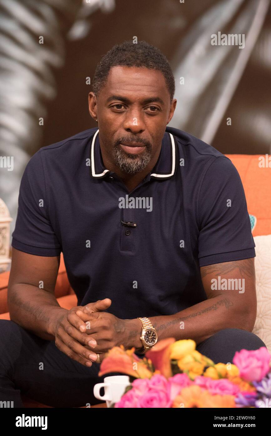 MIAMI, FL - August 2: Idris Alba is seen on the set of 'Despierta ...