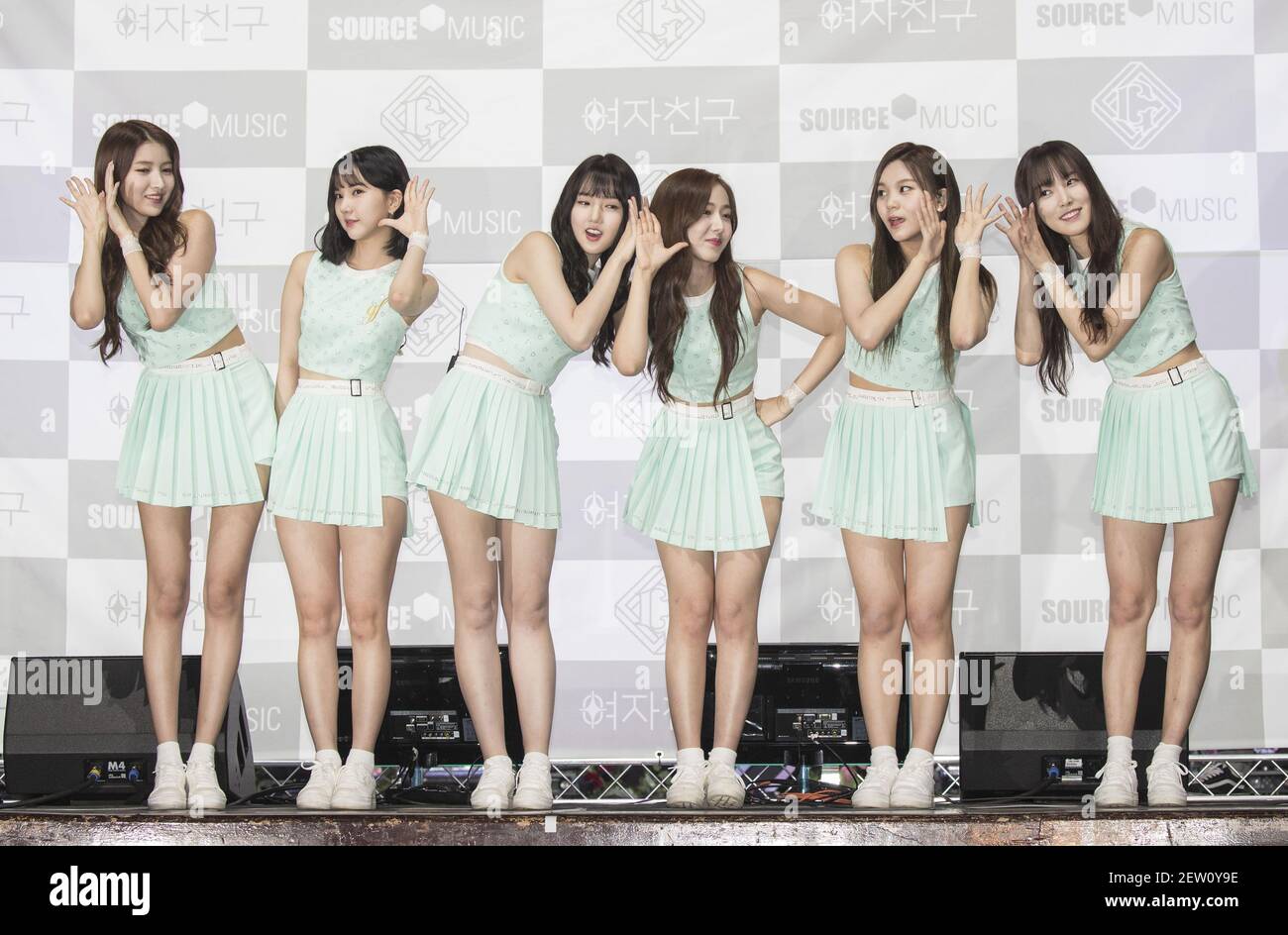 1 August 2017 - Seoul, South Korea : South Korean K-Pop girl group Girl ...