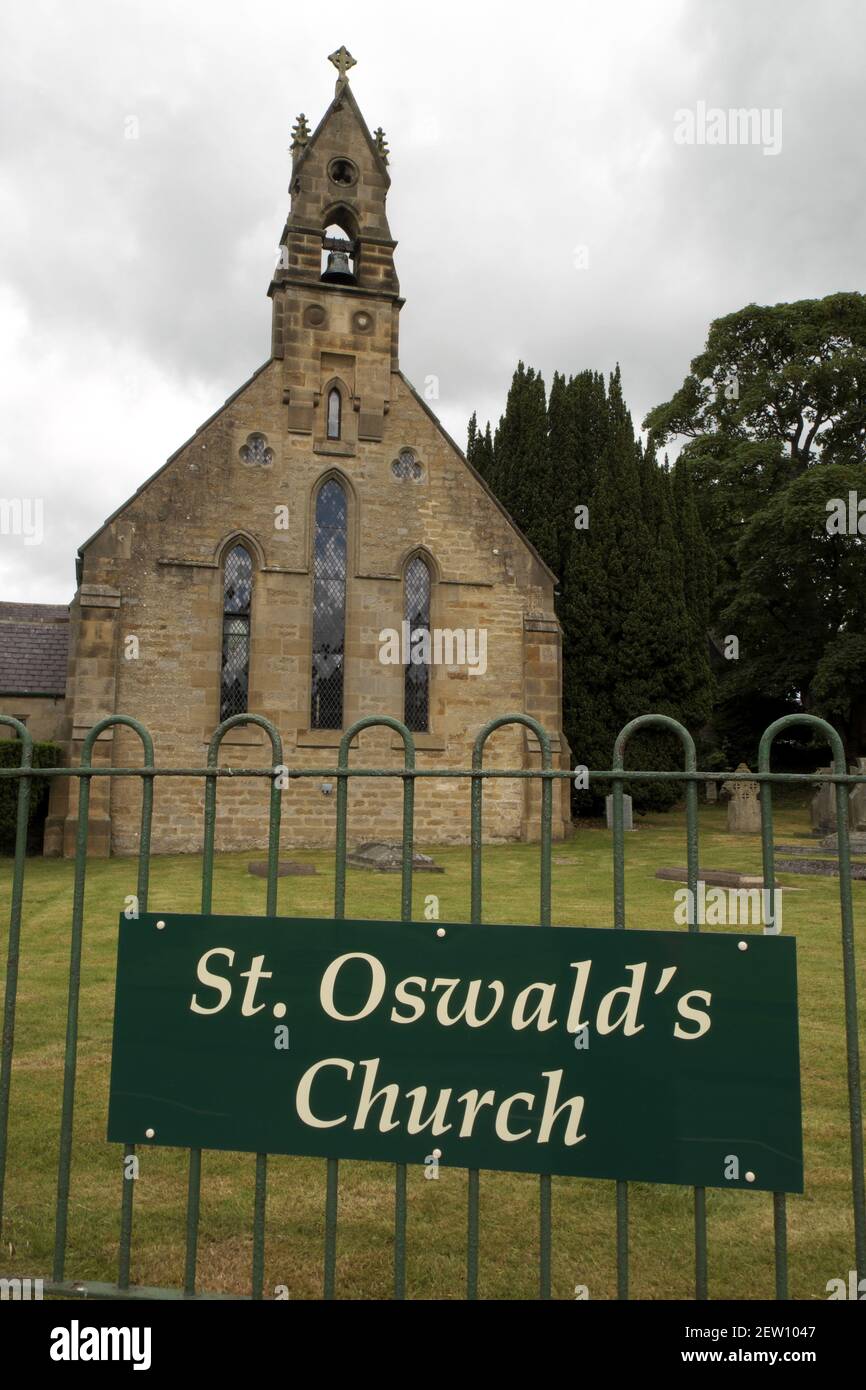 St Oswald's Church (Catholic), Bellingham, Northumberland, England, UK ...