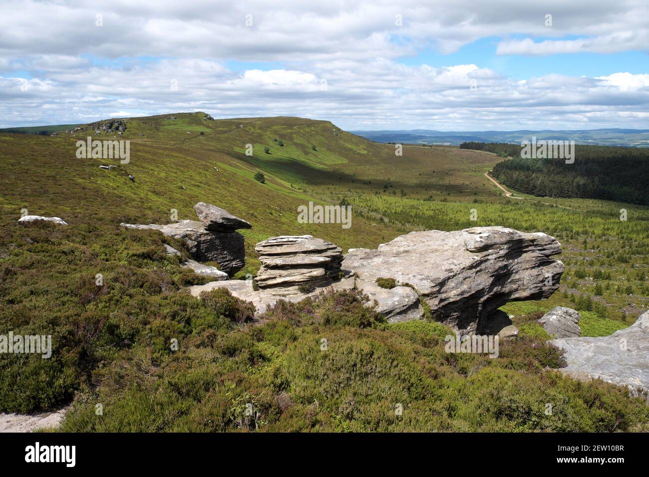 Simonside hills hi-res stock photography and images - Alamy