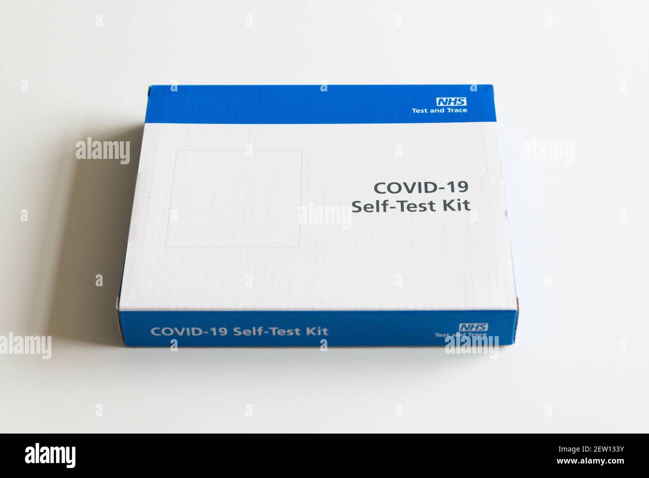 Nhs covid 19 self testing kit hi-res stock photography and images - Alamy
