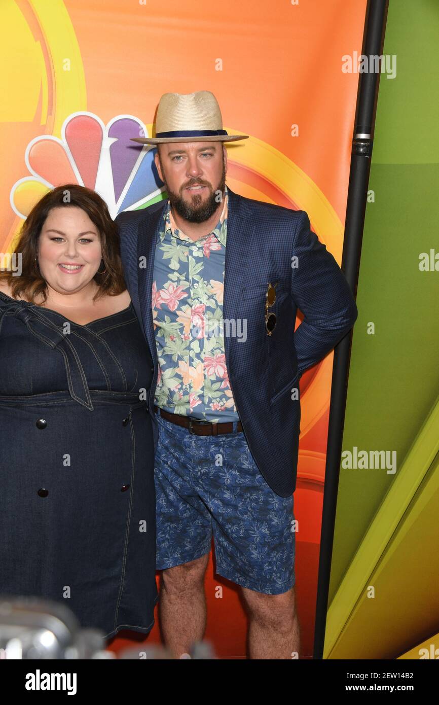 Chrissy Metz, Chris Sullivan attends the 2017 NBC Summer TCA Press Tour ...