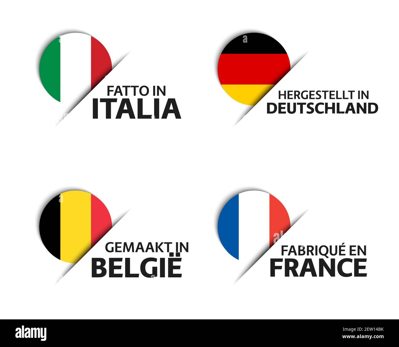 Made in belgium flag hi-res stock photography and images - Alamy