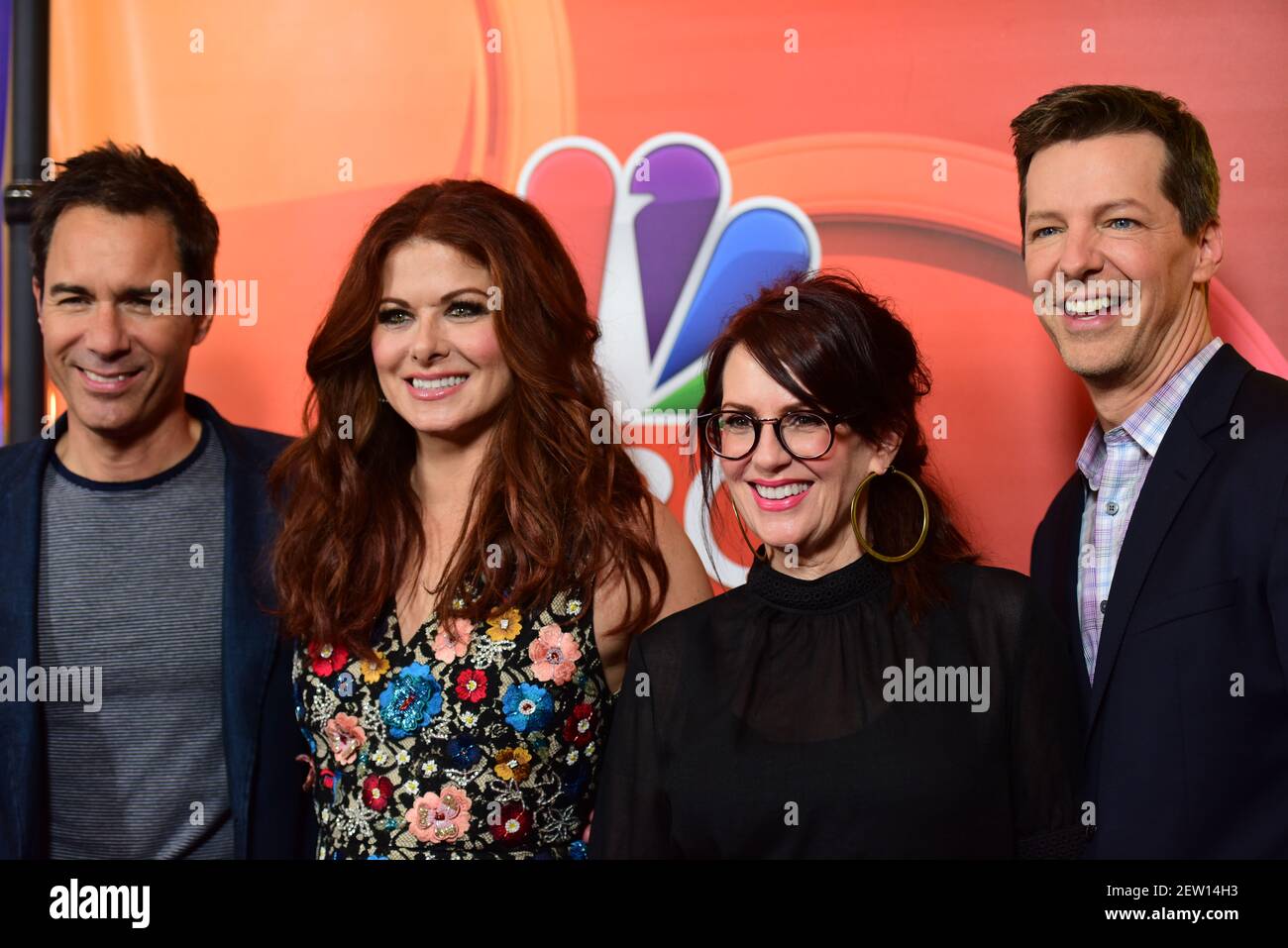 Will and Grace Cast L-R: Eric McCormack, Debra Messing, Megan Mullally ...