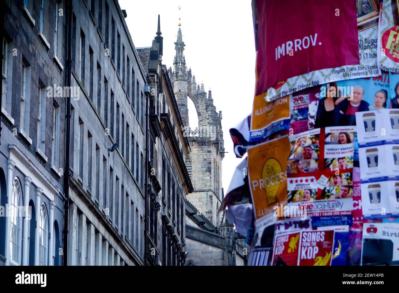 The Fringe, Edinburgh, Scotland Stock Photo - Alamy