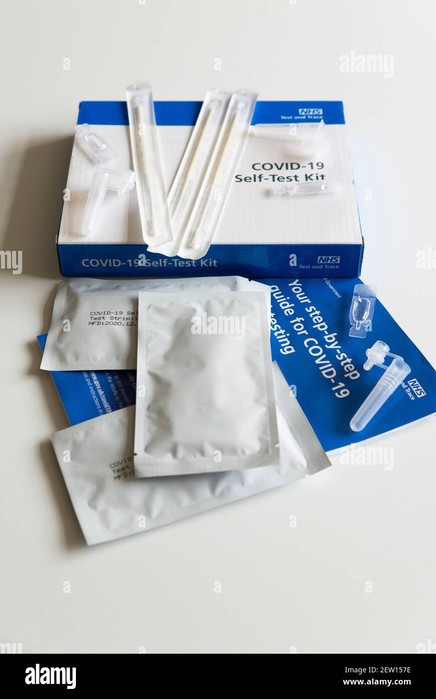 Your step by step guide for covid 19 self testing hi-res stock ...