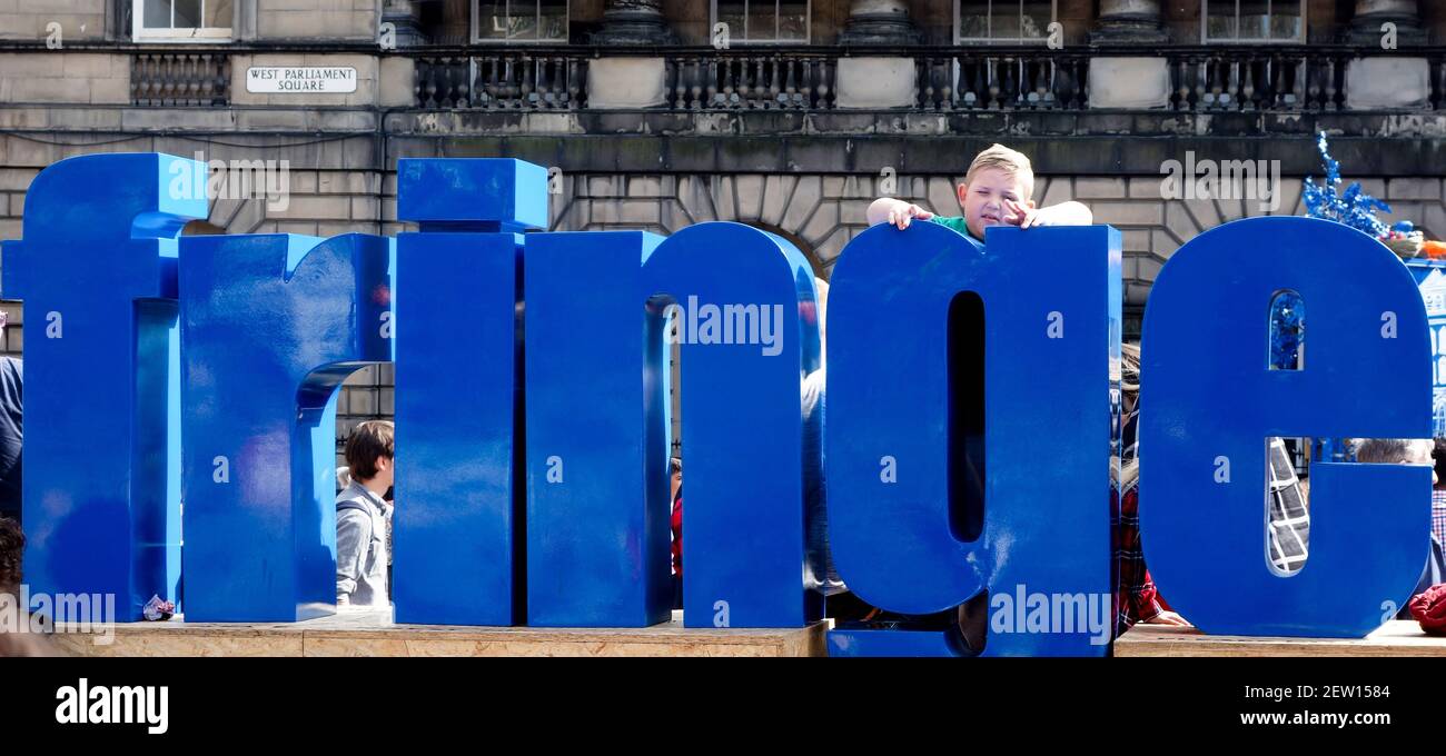 Edinburgh fringe the city hi-res stock photography and images - Alamy