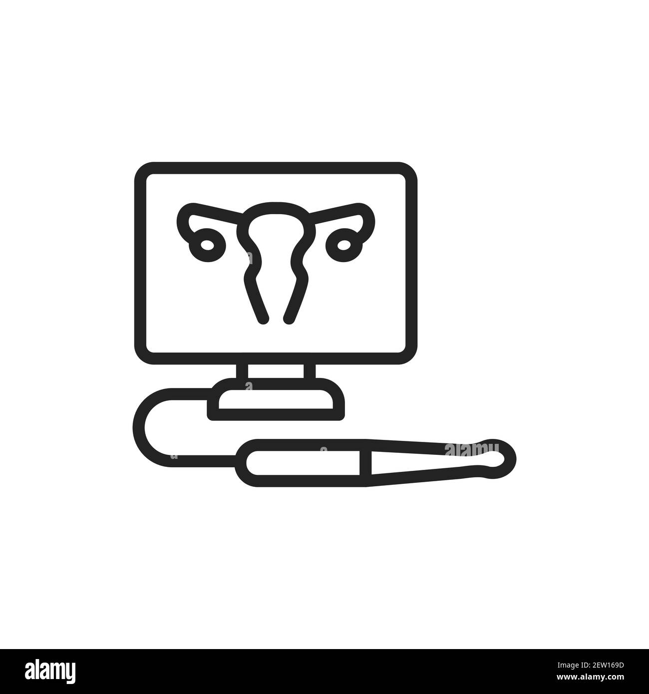 Anatomy female reproductive system hi-res stock photography and images ...