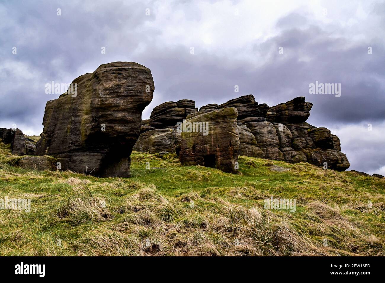 The Rock House Stock Photo - Alamy