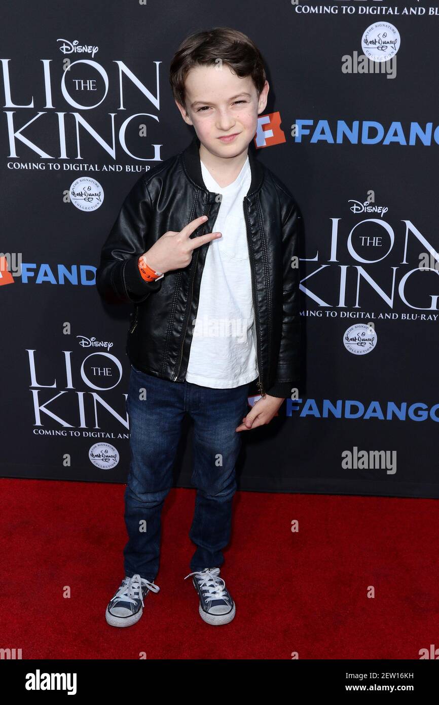 Actor Jayson Maybaum at Disney's The Lion King Sing-Along Screening ...