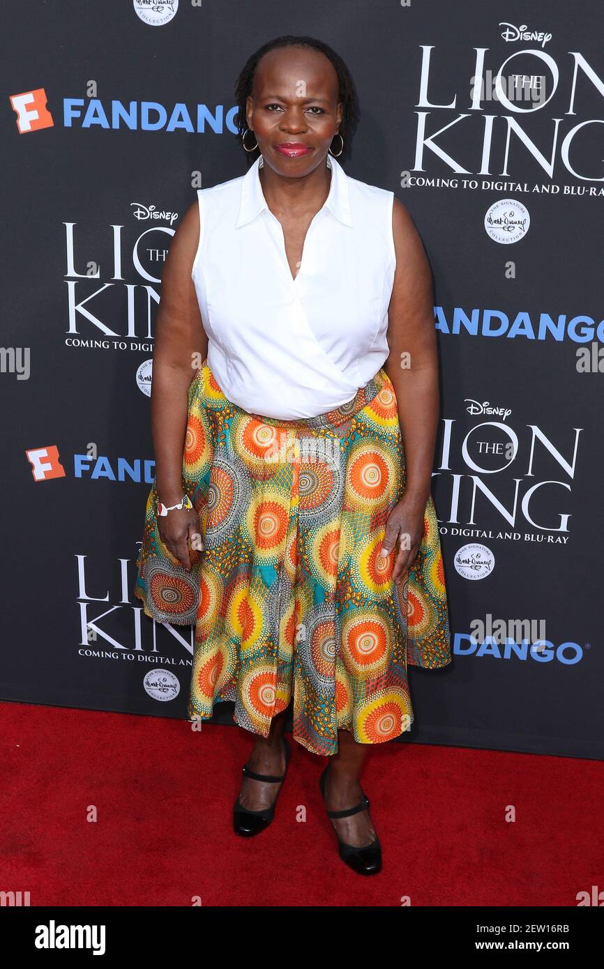 Actress/singer Tshidi Manye at Disney's The Lion King Sing-Along ...