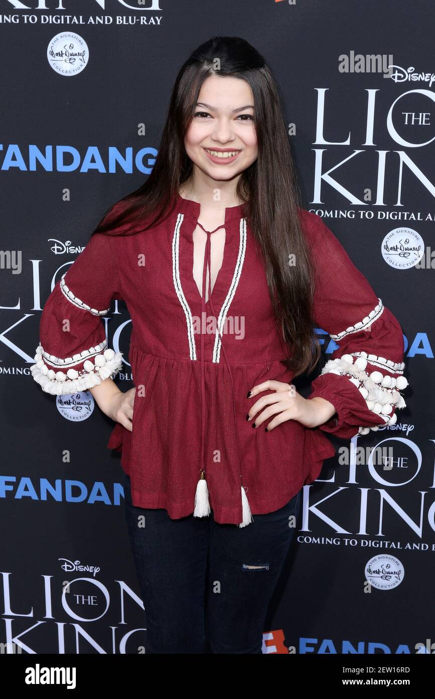 Actress Nikki Hahn at Disney's The Lion King Sing-Along Screening held ...