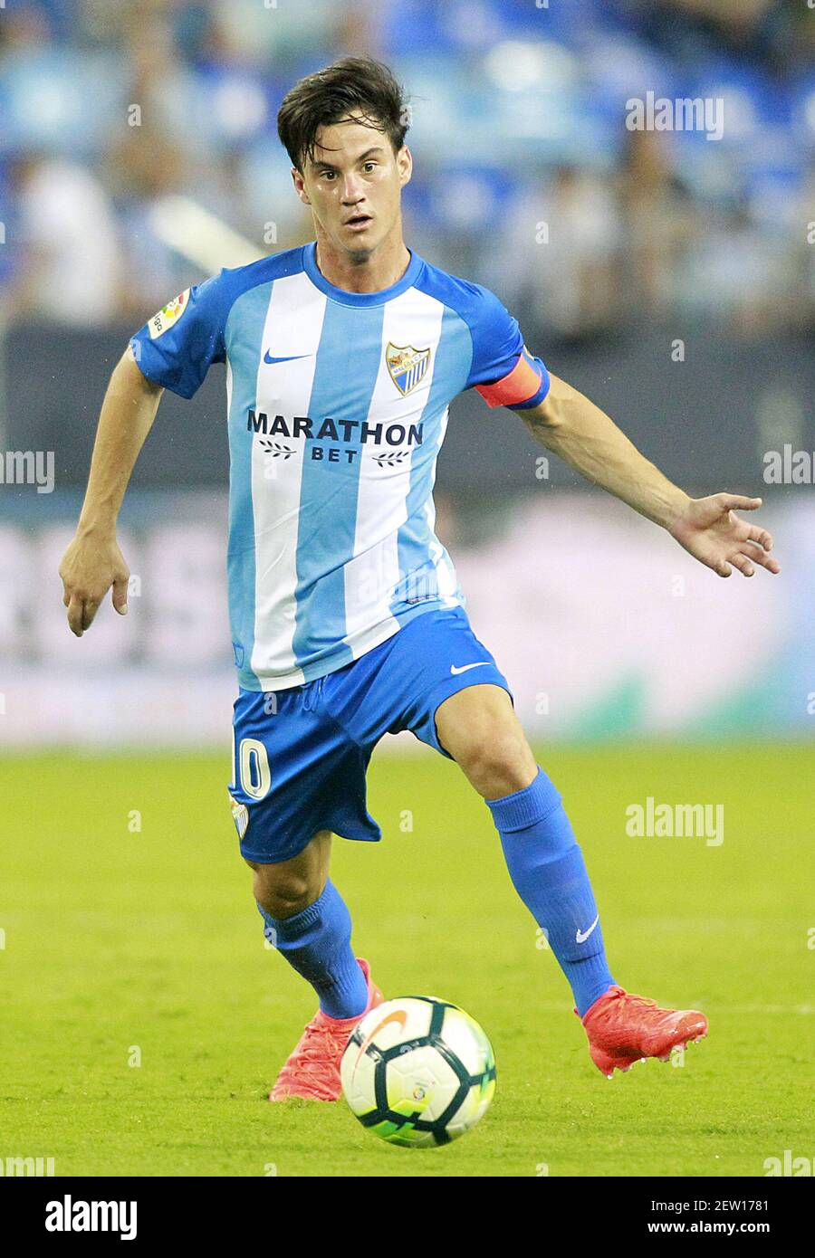 Malaga CF's Juanpi Anor during XXXIII Costa del Sol Trophy. August 5,2017. (Photo by Acero/Alter ...