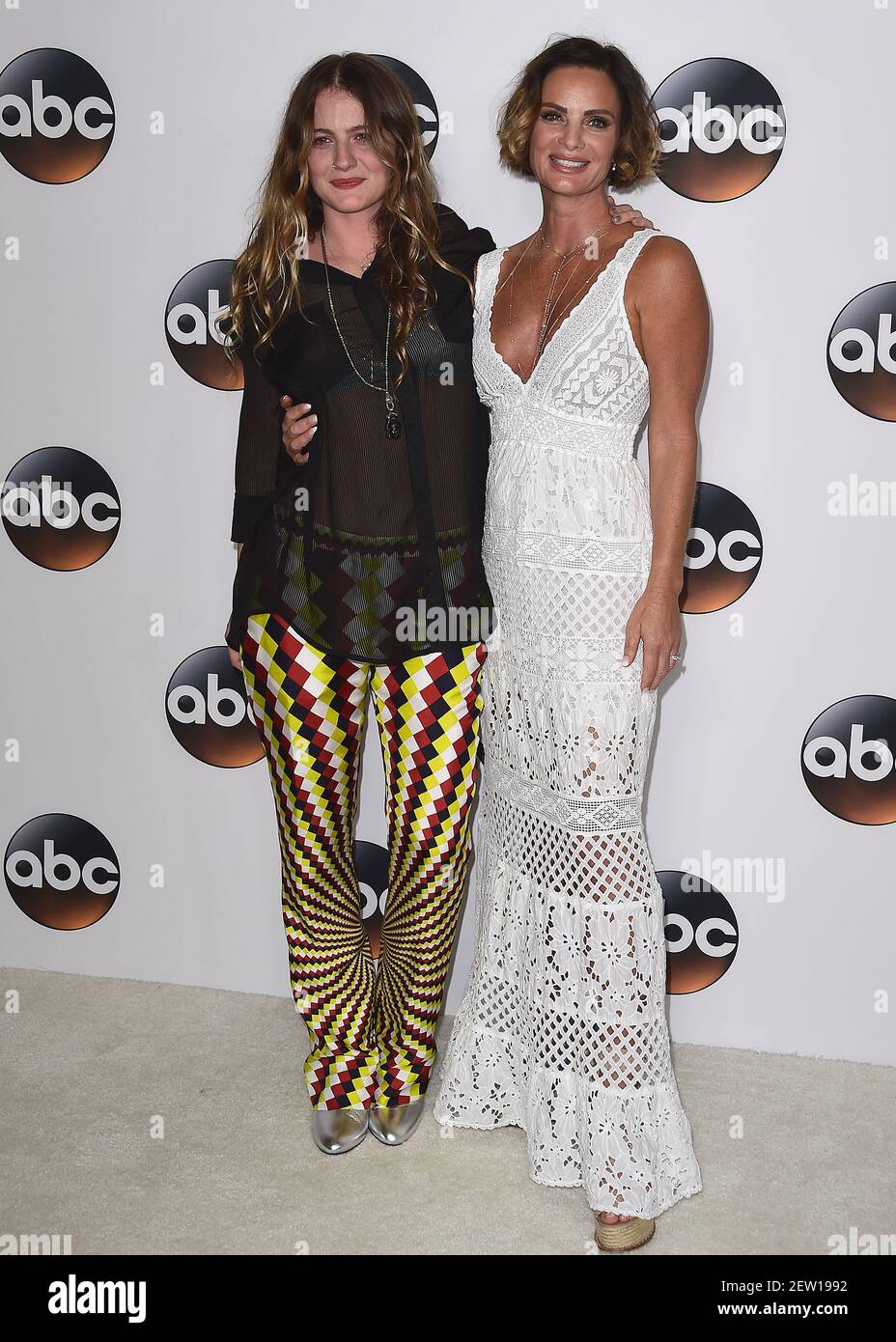 BEVERLY HILLS, CA - AUGUST 6: Willow Anwar and Gabrielle Anwar at the ...