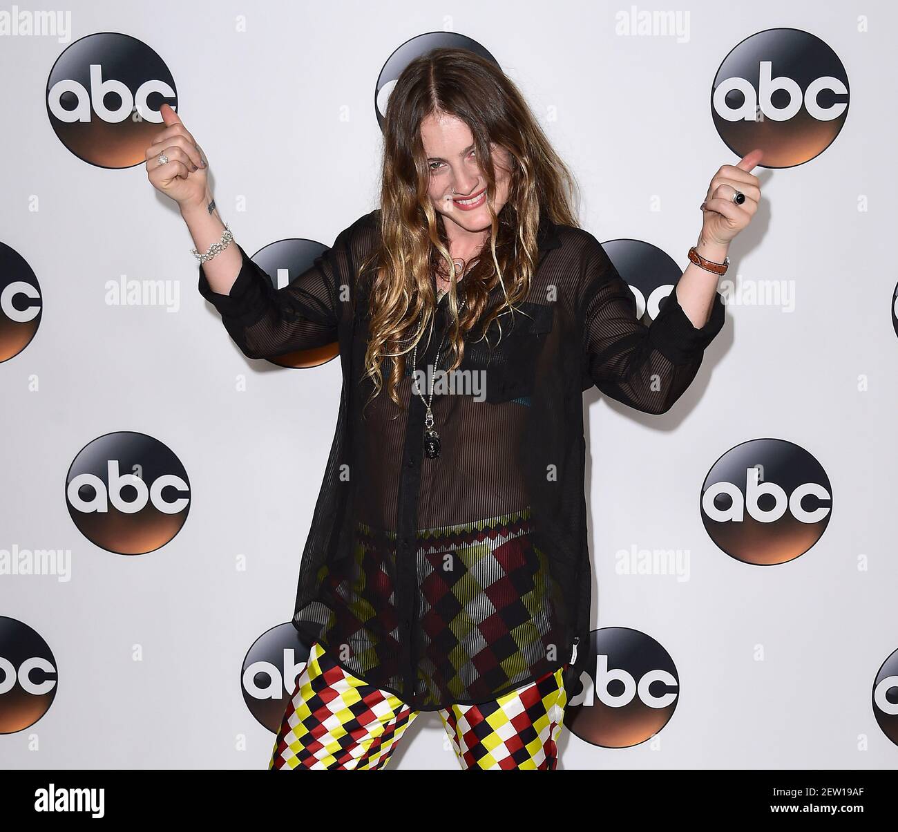 BEVERLY HILLS, CA - AUGUST 6: Willow Anwar at the Disney ABC 2017 ...