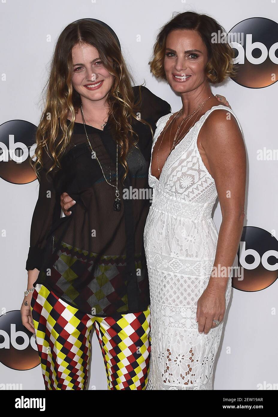 BEVERLY HILLS, CA - AUGUST 6: Willow Anwar and Gabrielle Anwar at the ...