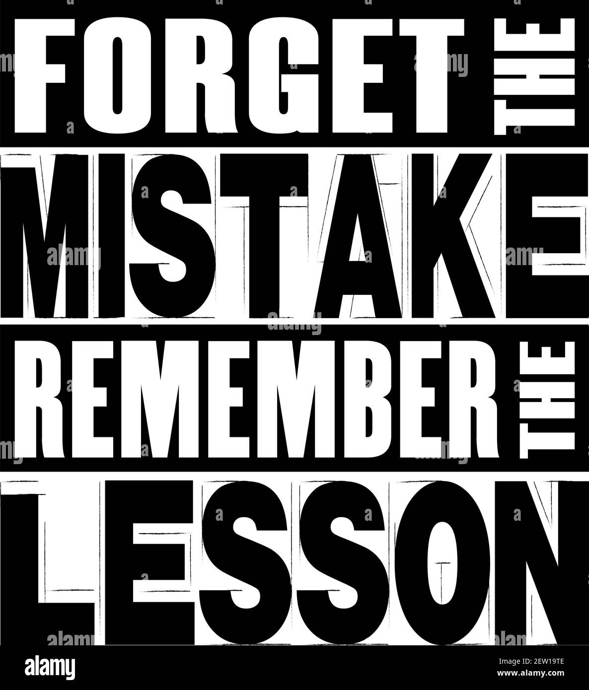 Remember lesson Stock Vector Images - Alamy