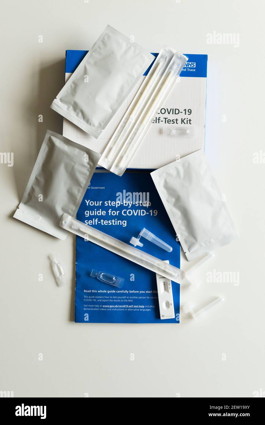 Self testing kit hi-res stock photography and images - Alamy