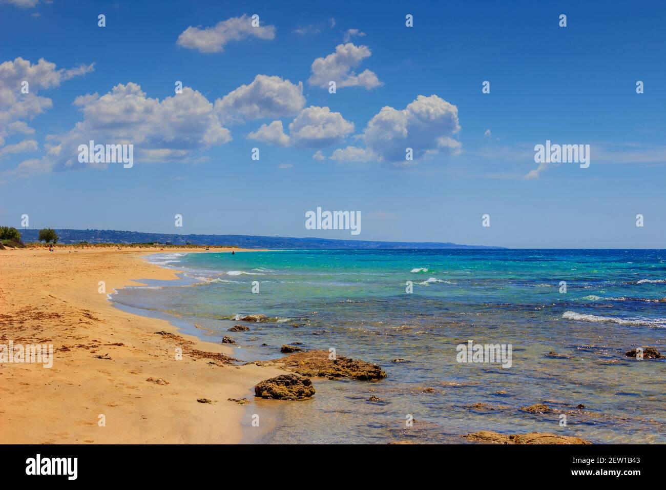 The most beautiful sandy beaches of Apulia: Marina di Salve. From Torre ...