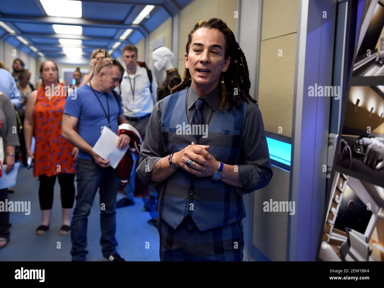 LOS ANGELES - AUGUST 7: Costume designer Joseph Porro speaks to TCA ...
