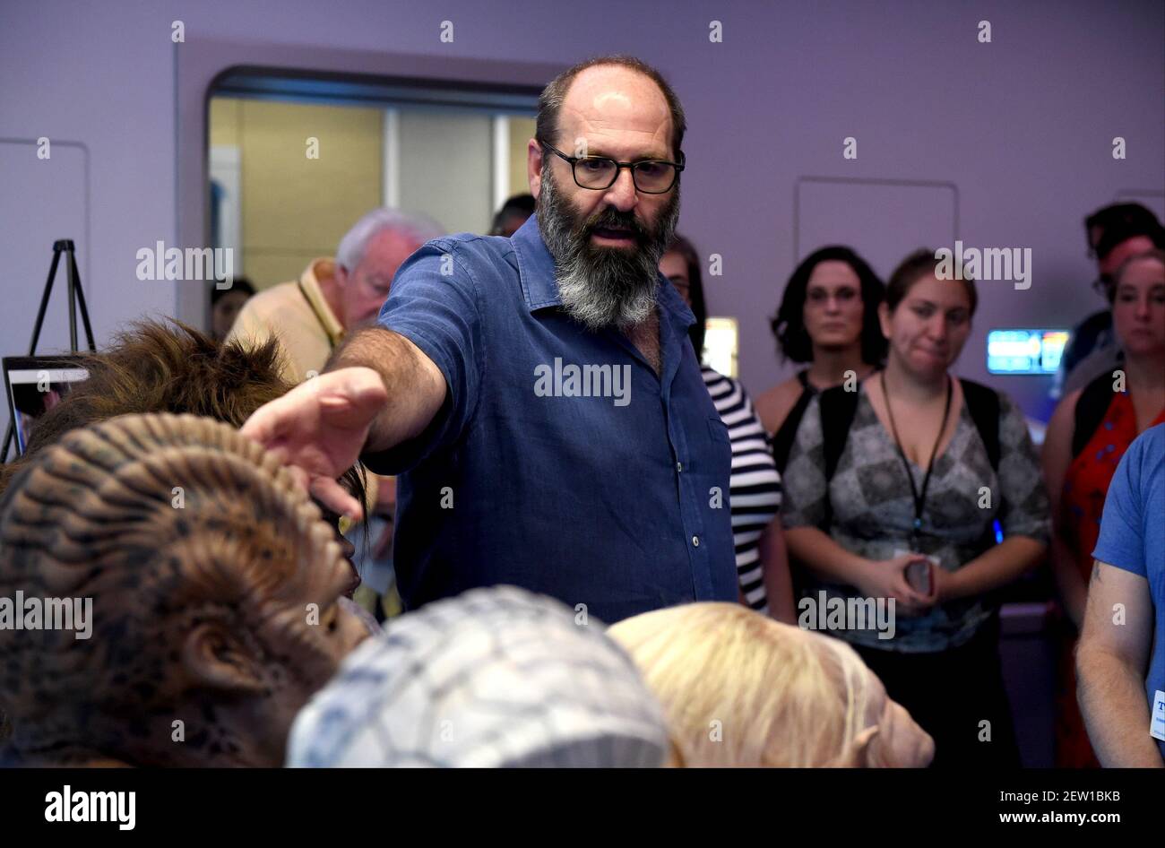 LOS ANGELES - AUGUST 7: Makeup/SFX designer Howard Berger speaks to TCA ...