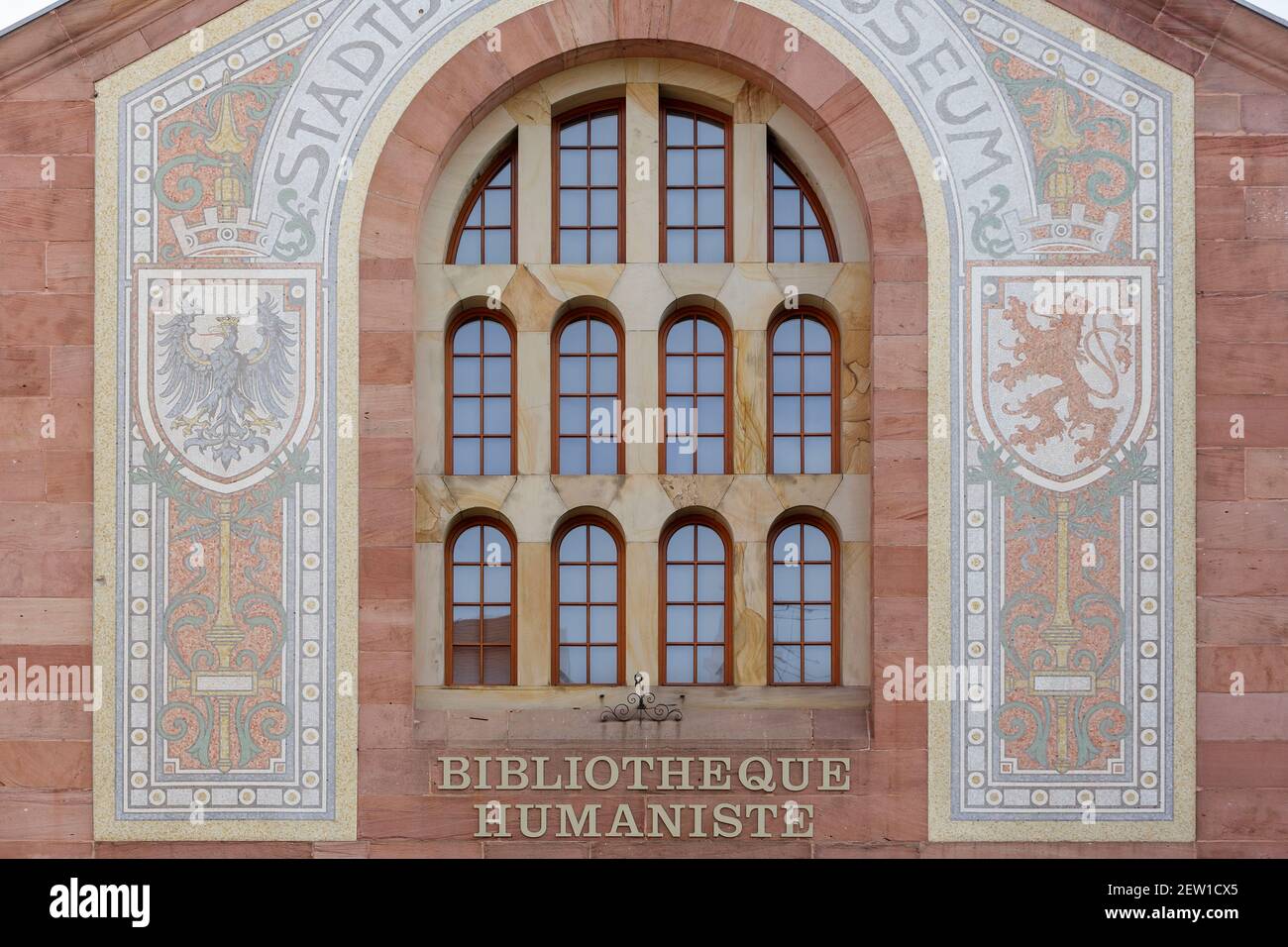 Humanist library selestat alsace france hi-res stock photography and ...