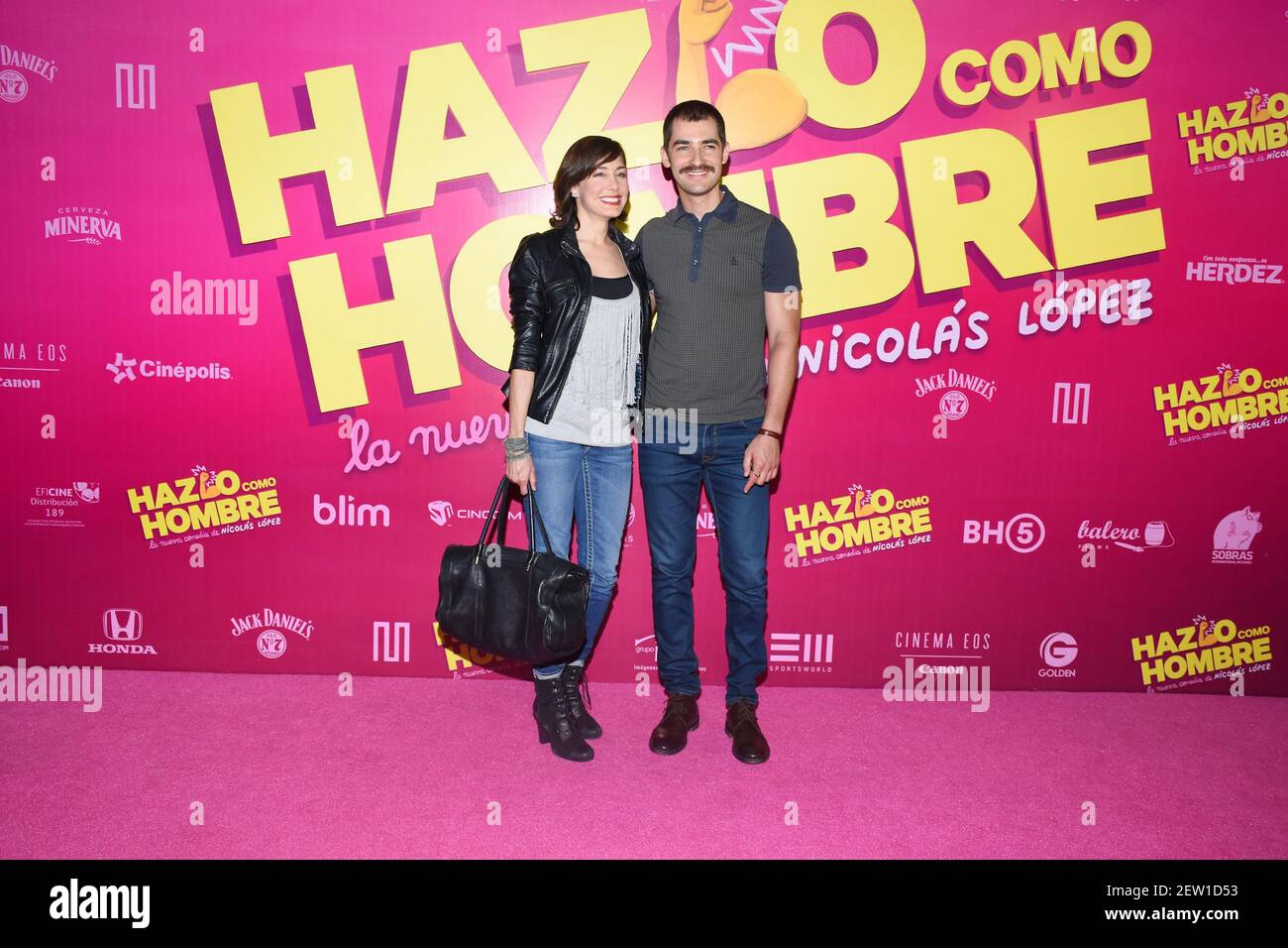 Manuel Balbi attending at pink carpet of Hazlo Como Hombre film ...