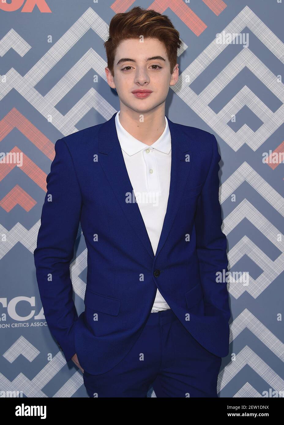 WEST HOLLYWOOD - AUGUST 8: Thomas Barbusca at the FOX and FX 2017 ...