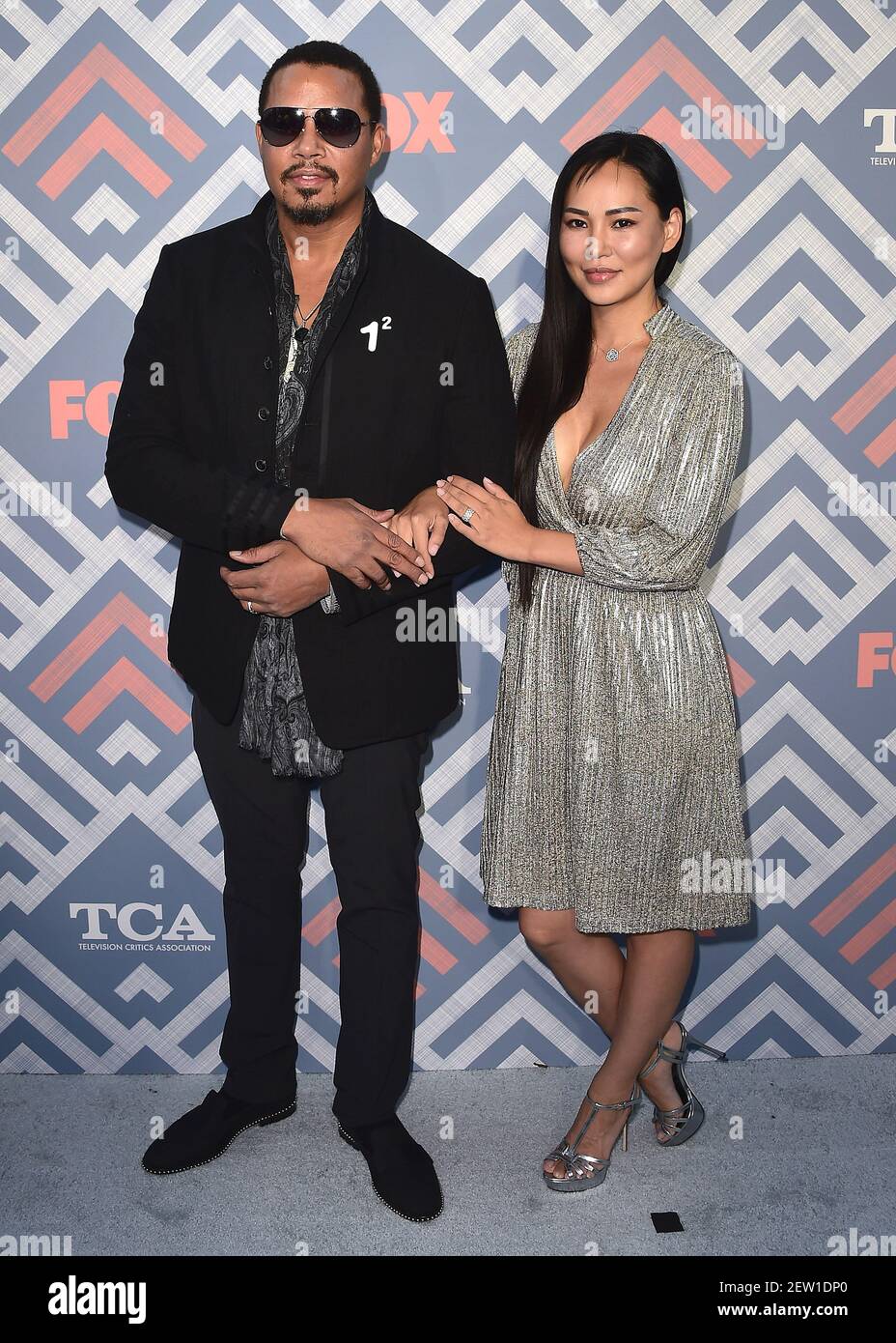 WEST HOLLYWOOD - AUGUST 8: Terrence Howard and Miranda Pak at the FOX ...