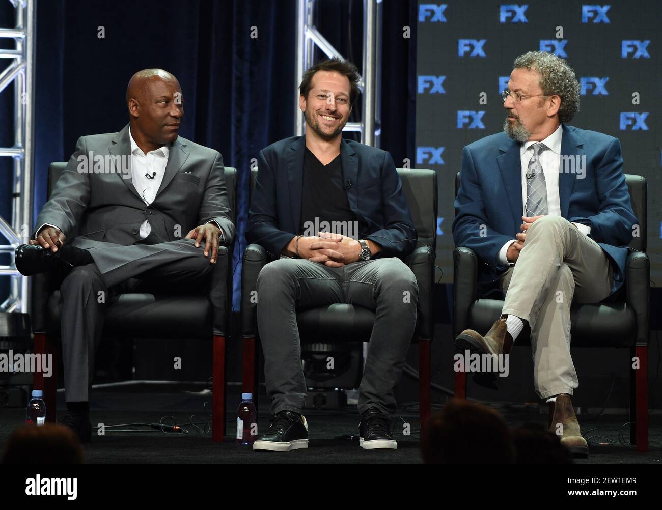 BEVERLY HILLS - AUGUST 9: John Singleton, Dave Andron and Thomas ...