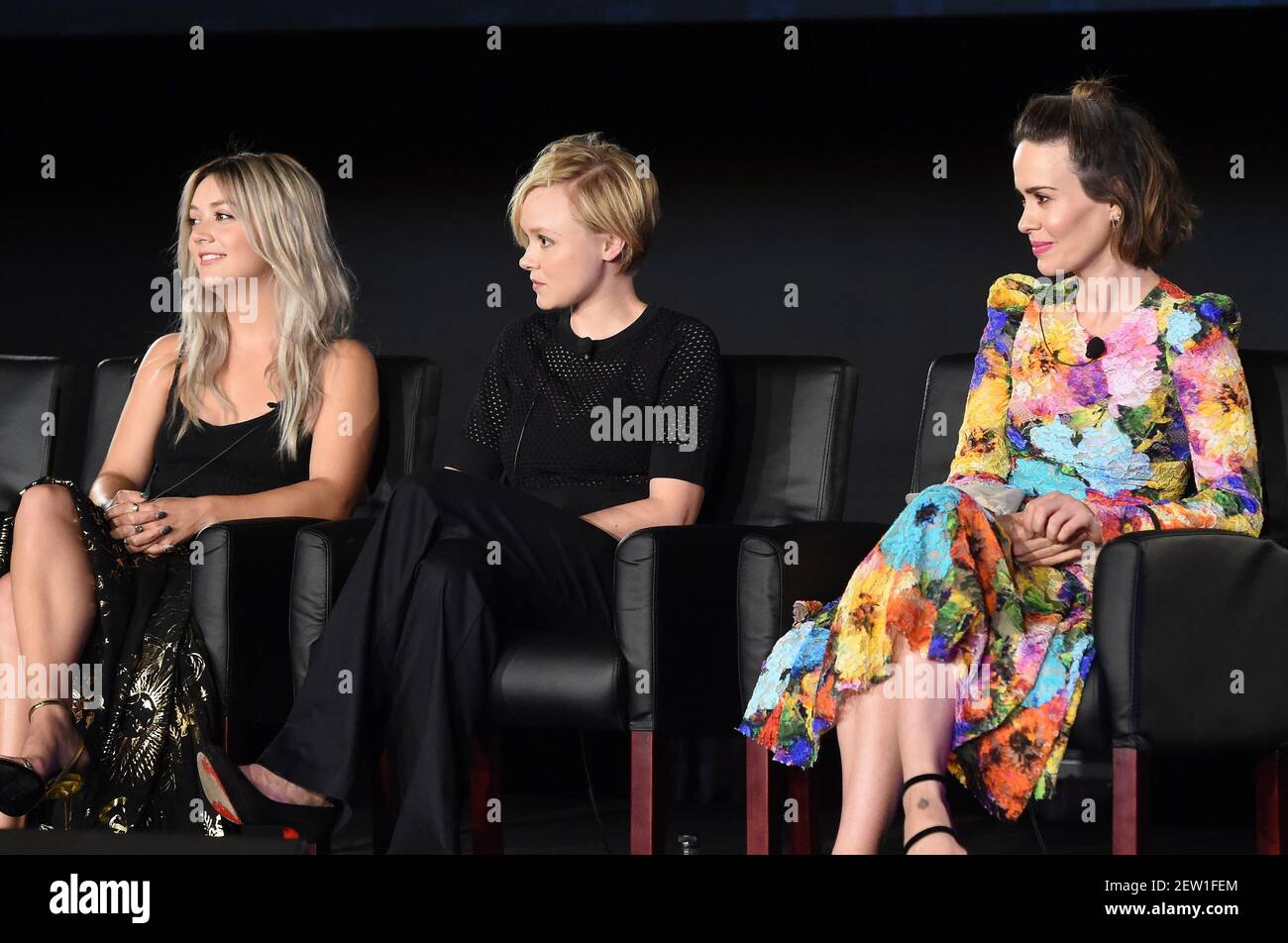 LOS ANGELES - AUGUST 9: (L-R) Billie Lourd, Alison Pill and Sarah ...