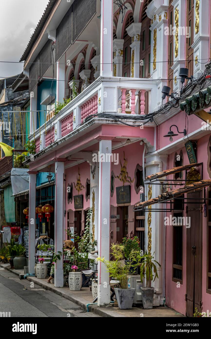 Phuket street view hi-res stock photography and images - Alamy