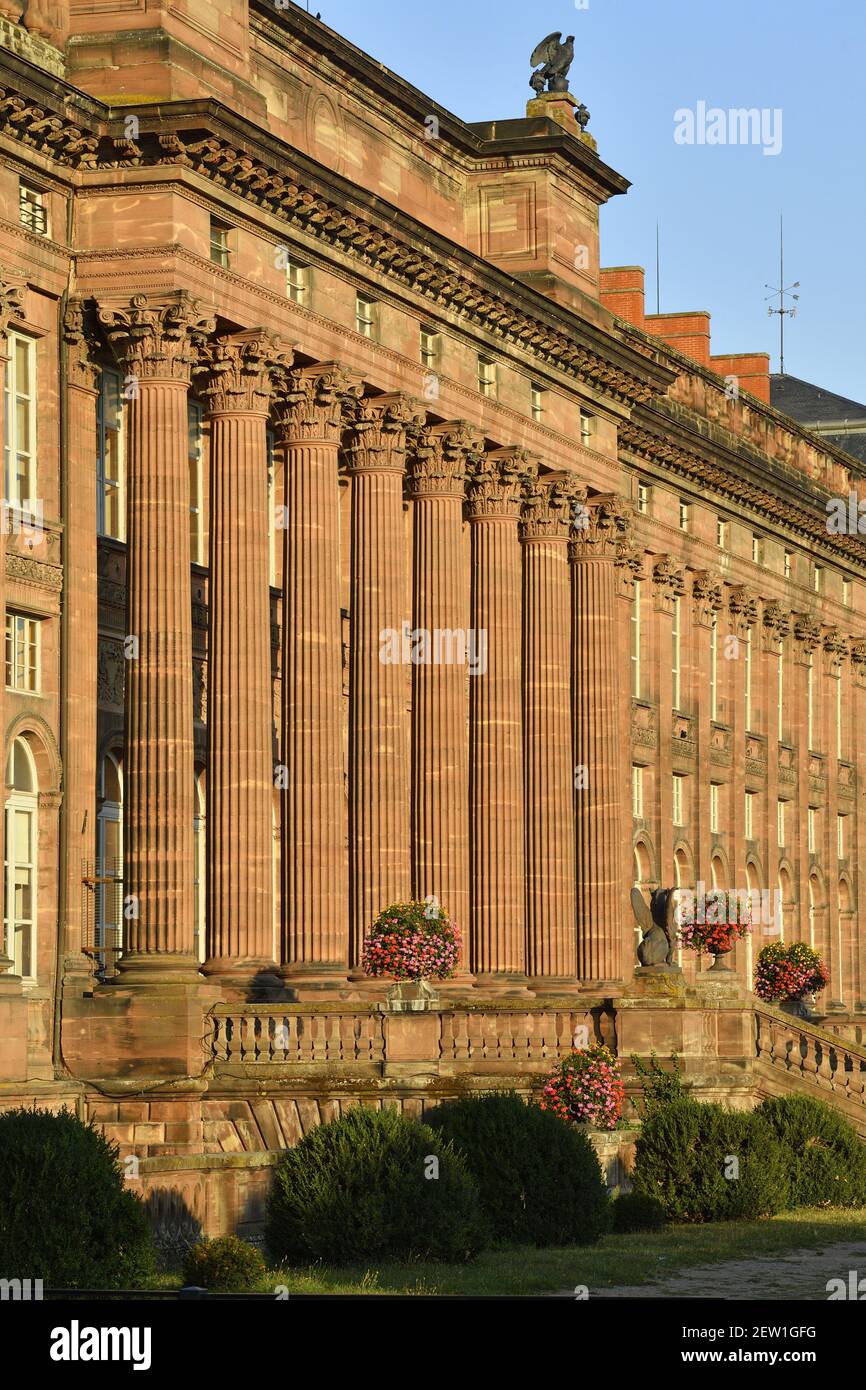 France, Bas-Rhin, Saverne, the Rohan castle Stock Photo - Alamy