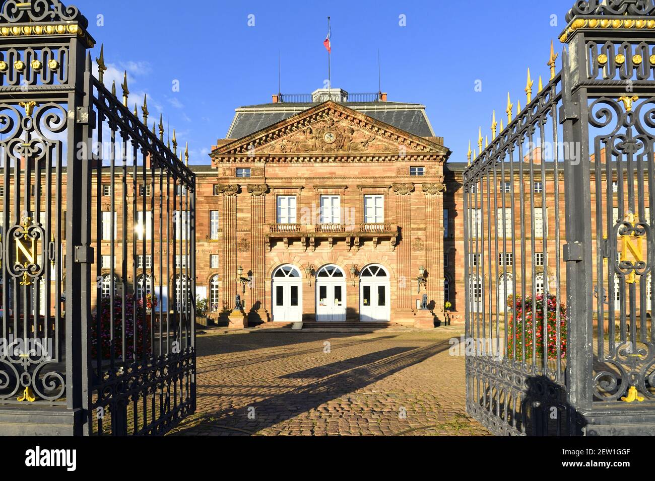 France, Bas-Rhin, Saverne, the Rohan castle Stock Photo - Alamy