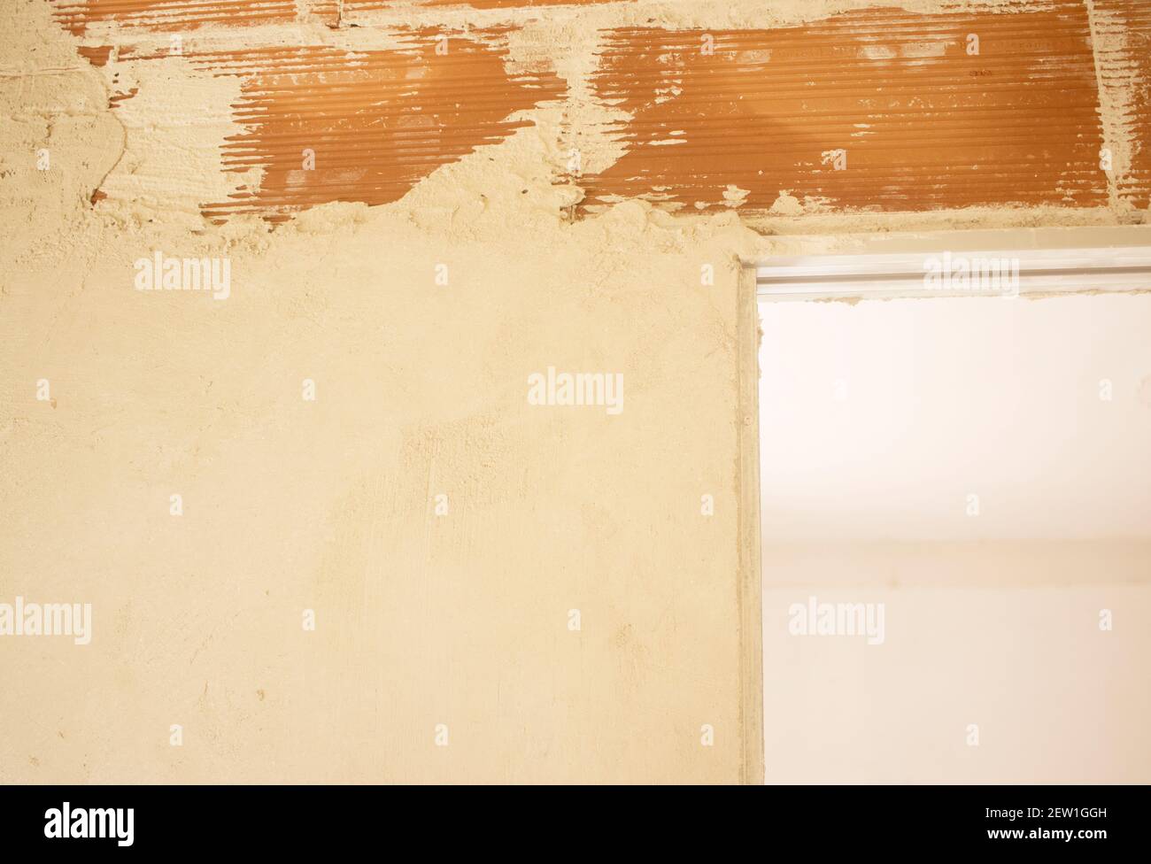 Building renovation works in appartment showing refurbishments works by ...