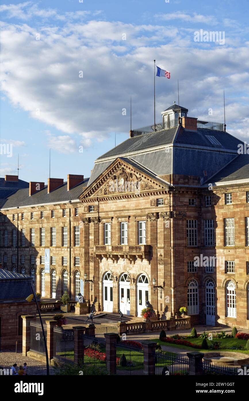 France, Bas-Rhin, Saverne, the Rohan castle Stock Photo - Alamy