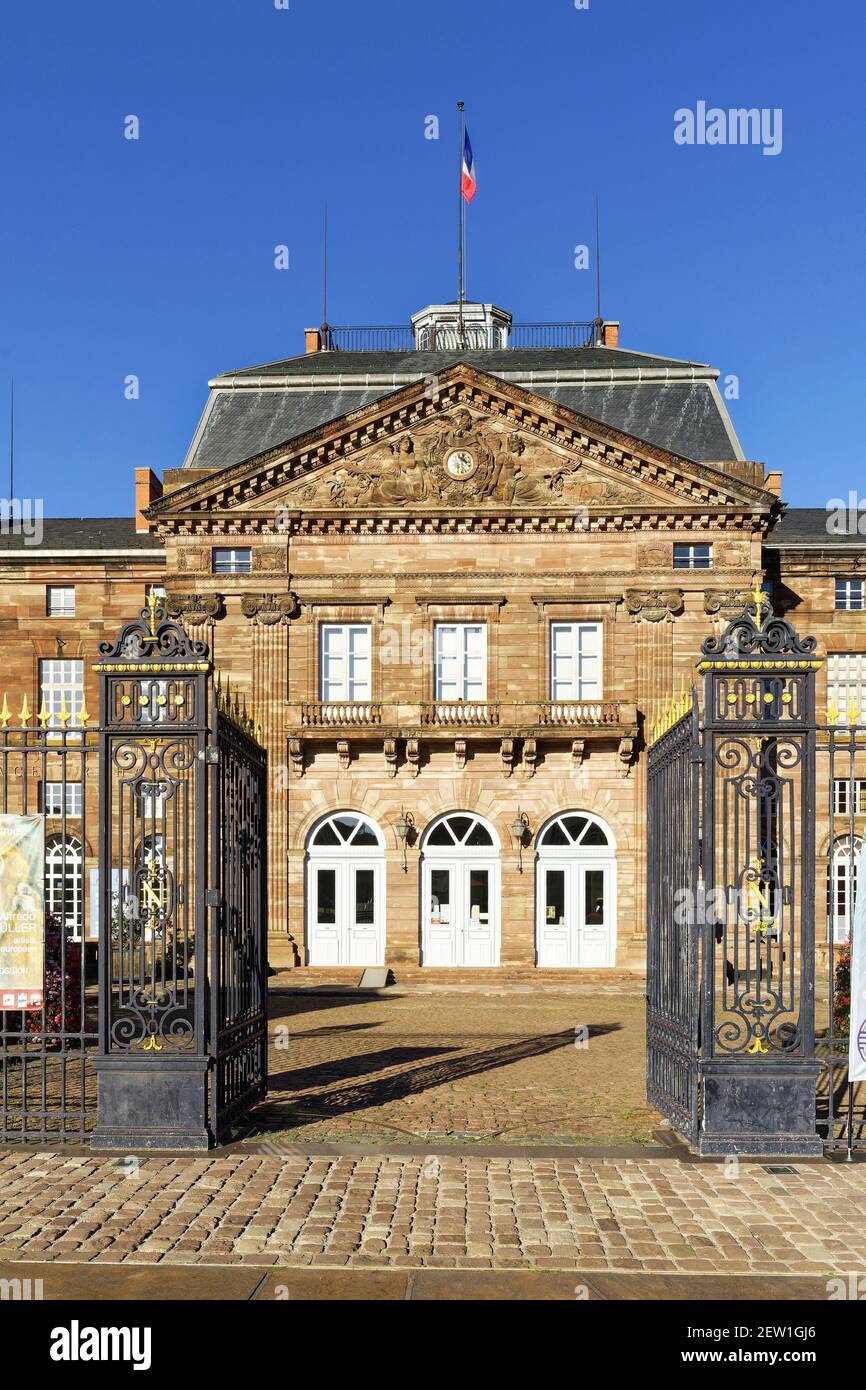 France, Bas-Rhin, Saverne, the Rohan castle Stock Photo - Alamy