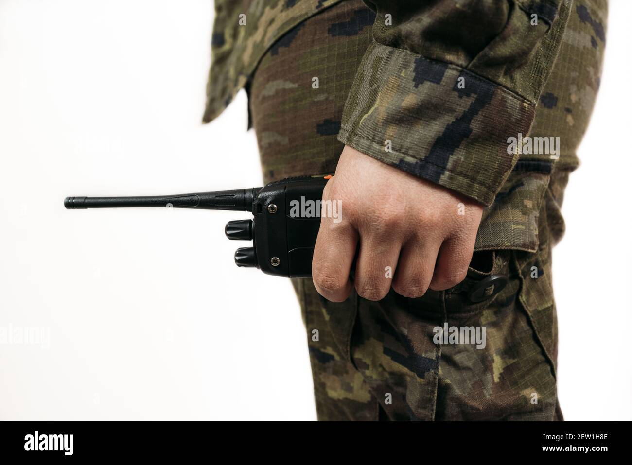 Army soldier military radio communication hi-res stock photography and ...