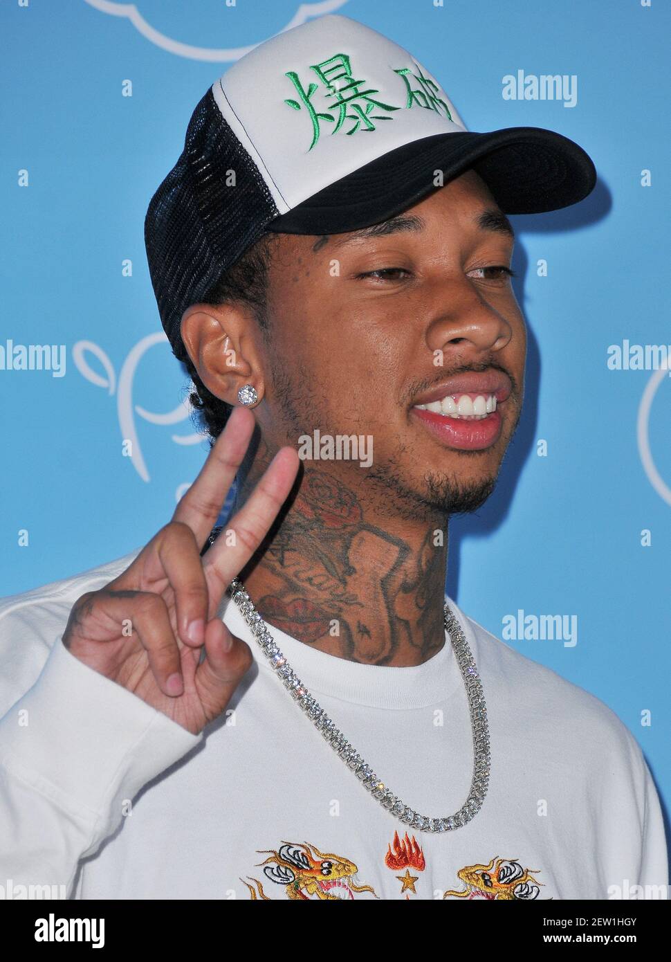 Tyga arrives at Netflix's "True And The Rainbow Kingdom" Los Angeles ...