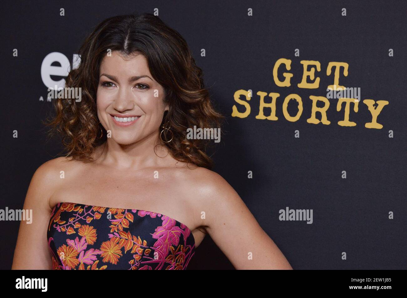 Sarah Stiles arrives at the Epix Original Series "Get Shorty" World ...