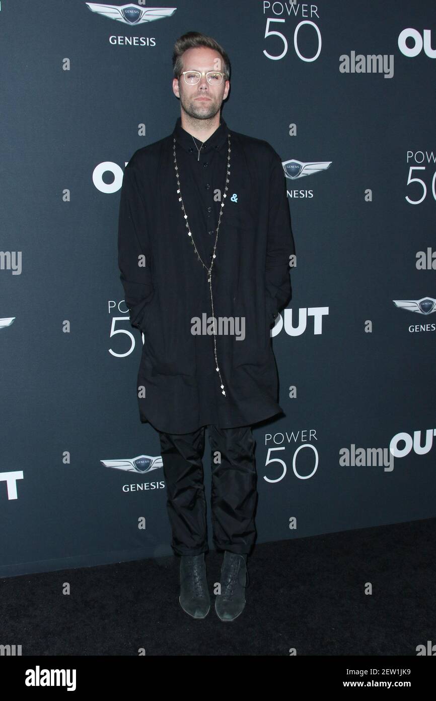 Justin Tranter at OUT Magazine's POWER 50 Gala & Awards Presentation ...